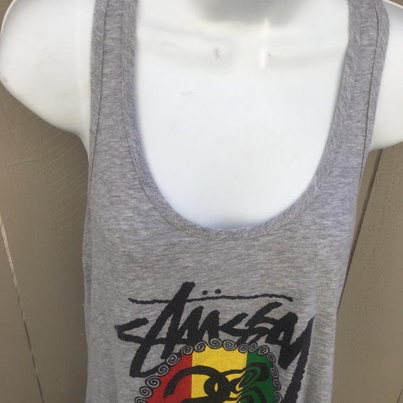 Stussy | Tops | Roots Reggae Stussy Shirt Irie Roots Tank Womans | Poshmark